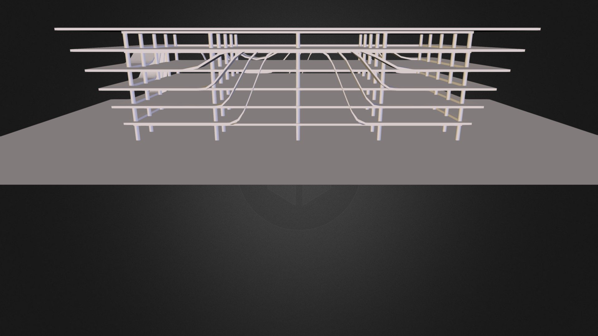 4 - Car Parking Terminal - 3D model by johal09 [825e48a] - Sketchfab