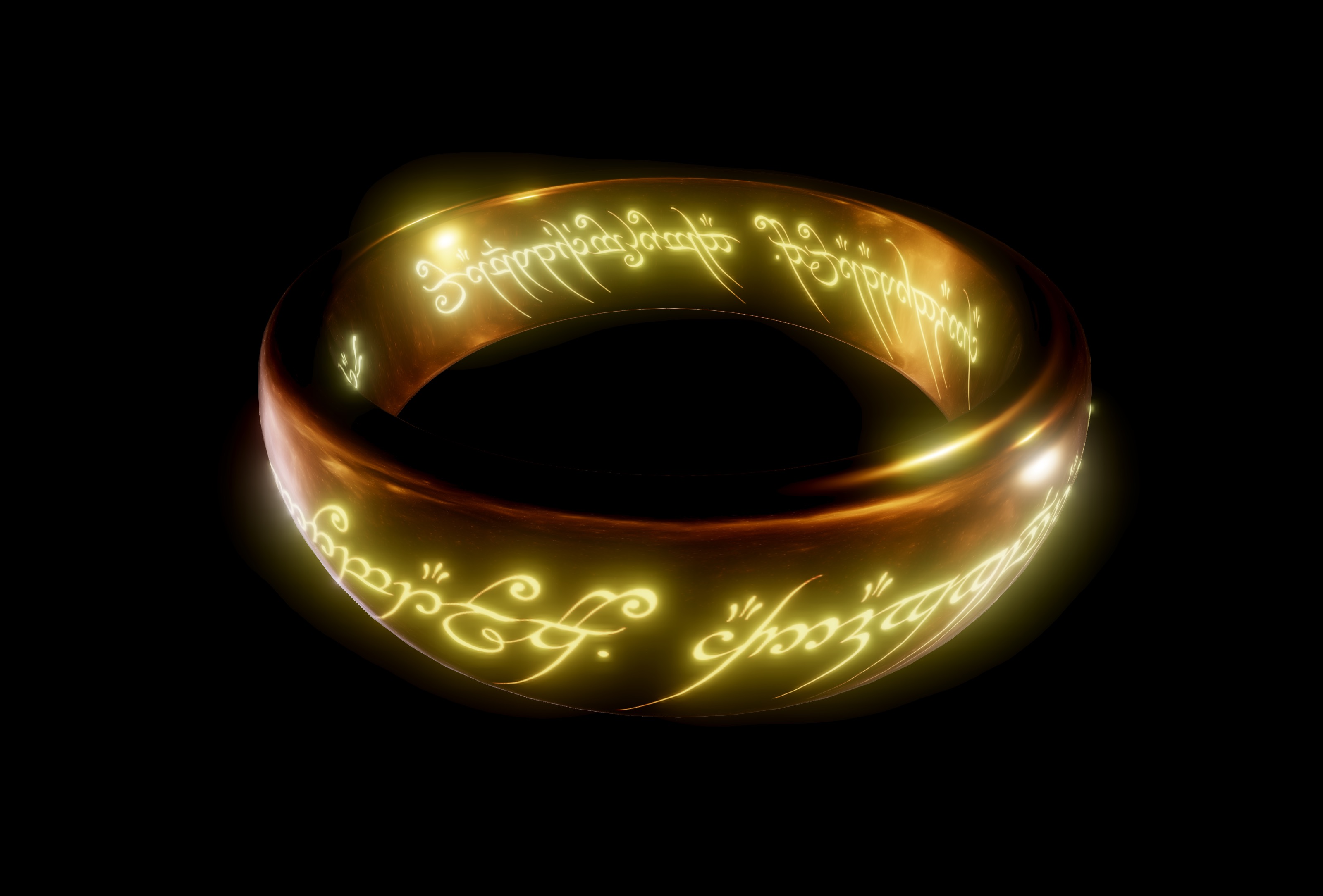 The One Ring - 3D model by KangaroOz 3D (@KangaroOz-3D) [825ed11 ...