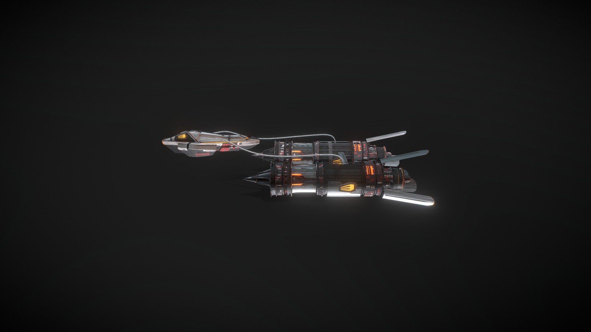 PodRacer - 3D model by maxglegg [8260f32] - Sketchfab