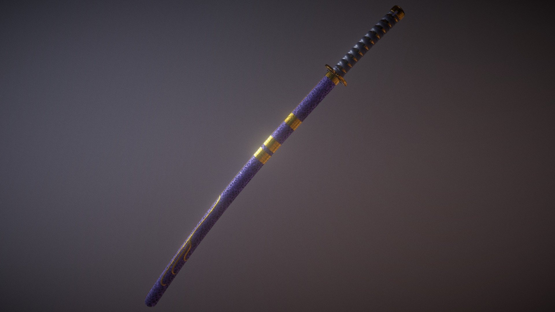Mythical Katana 3D Model - Download Free 3D model by Deep Singh Jagdeo ...