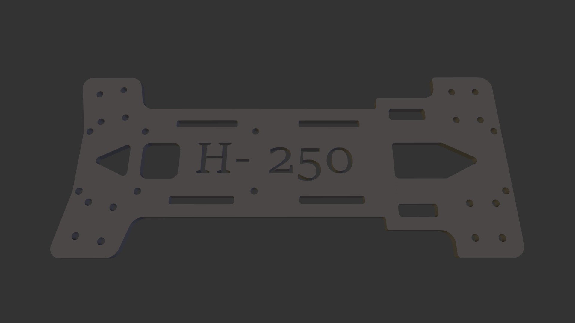 Quad H-250 Bottom - Download Free 3D model by grezmel [8265d2f] - Sketchfab