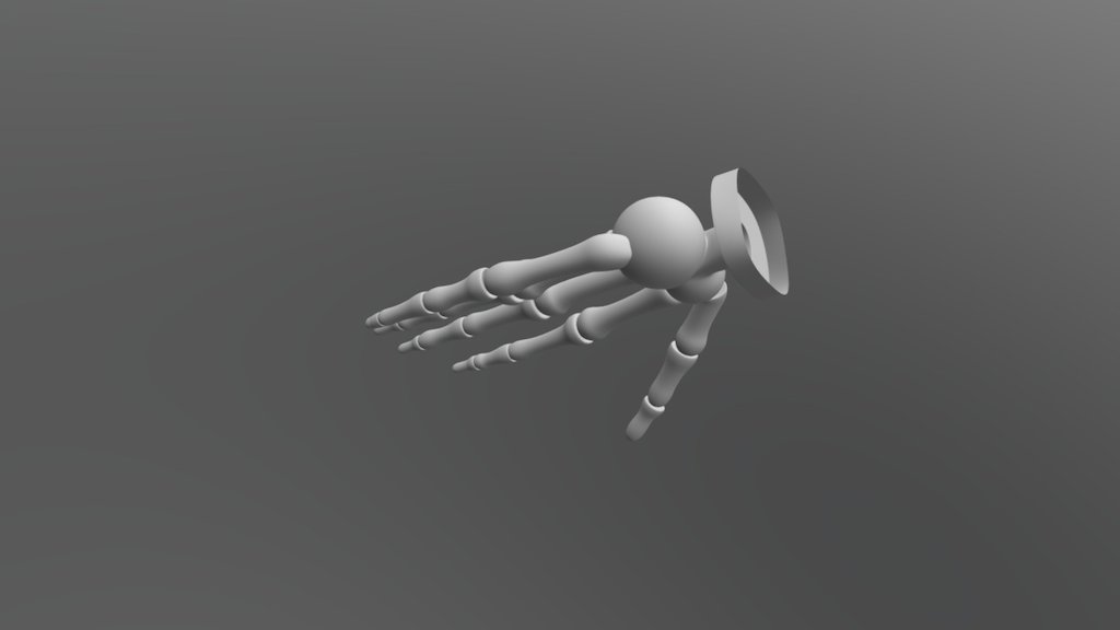 Skeleton Hand - 3D model by polystein.share [8265da0] - Sketchfab