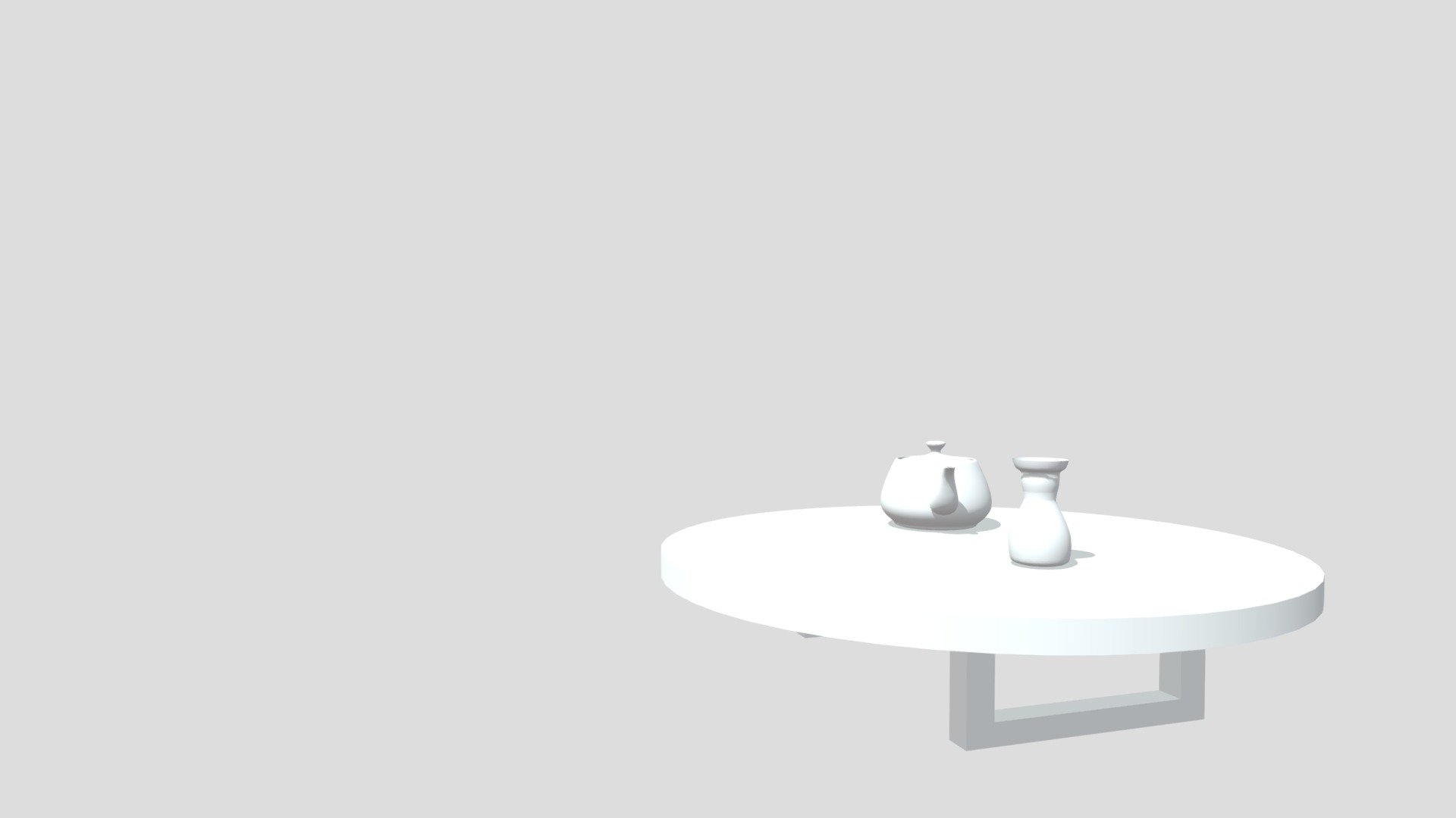TABLE TEAPOT VASE - Download Free 3D model by Zhafira Putri (@mp ...