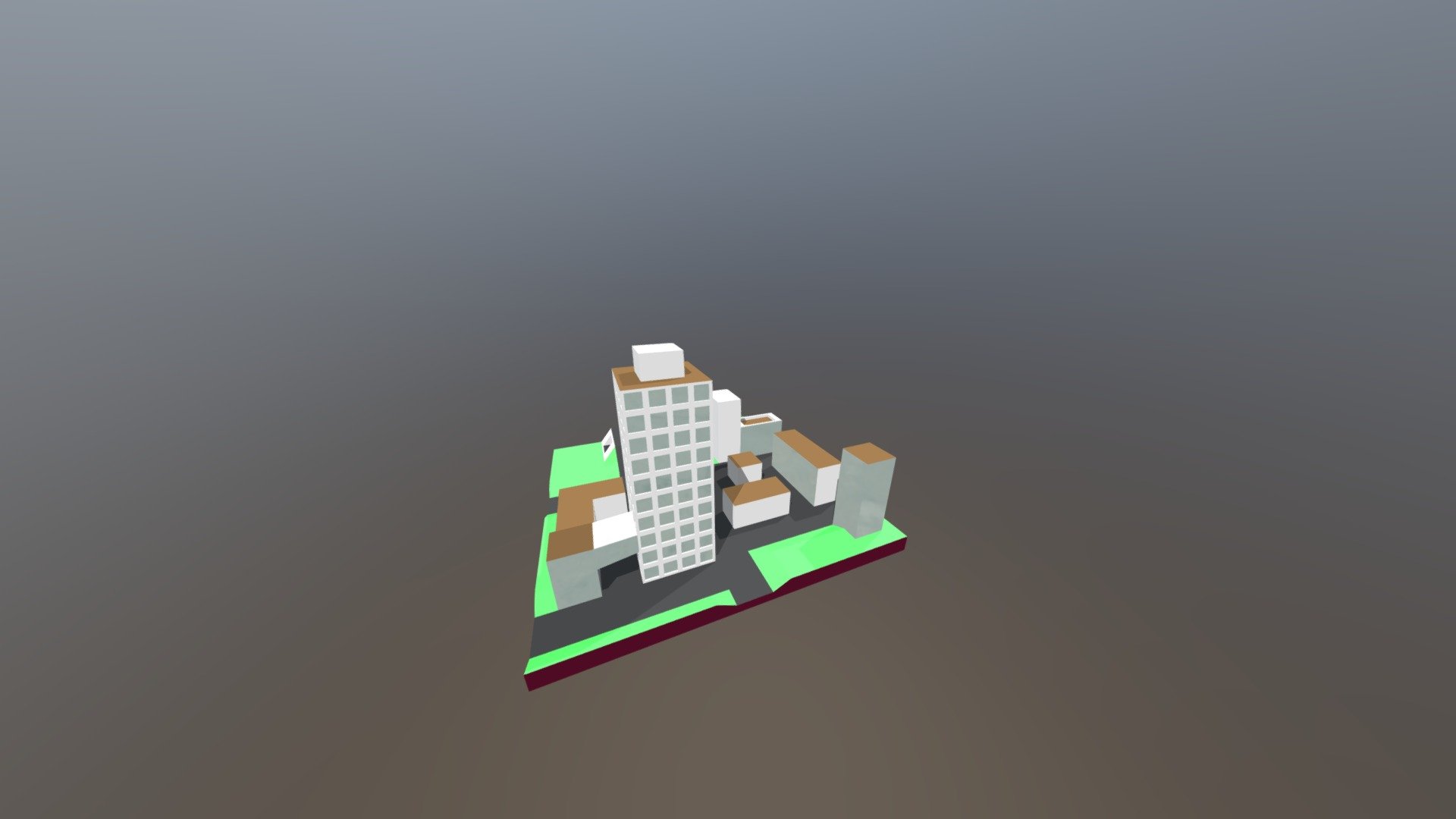 Small Block Town - Download Free 3D model by slava512 [8267e26] - Sketchfab