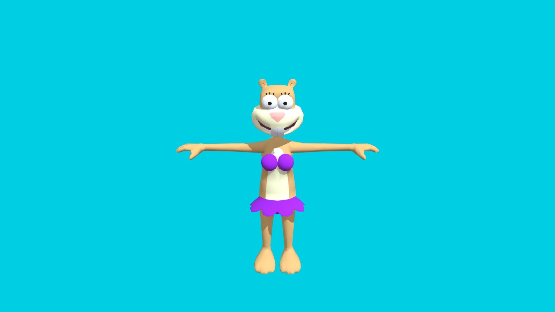 Sandy no suit custom texture - Download Free 3D model by romyblox1234 ...