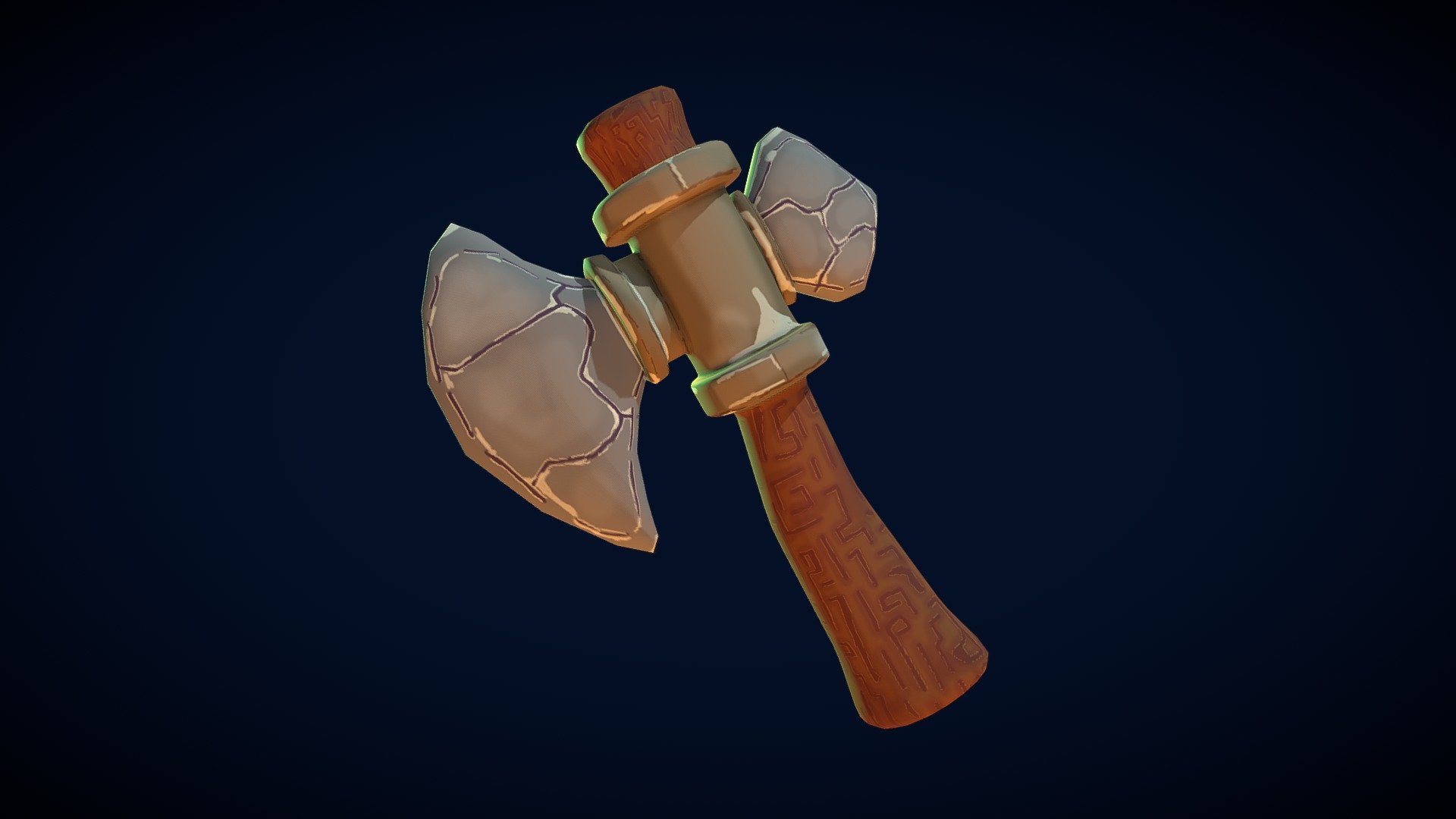 Hacha - 3D model by Camotito (@Camotito13) [826ad89] - Sketchfab