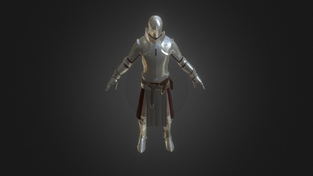 Knight - 3D model by Heartofstone [826b4e6] - Sketchfab