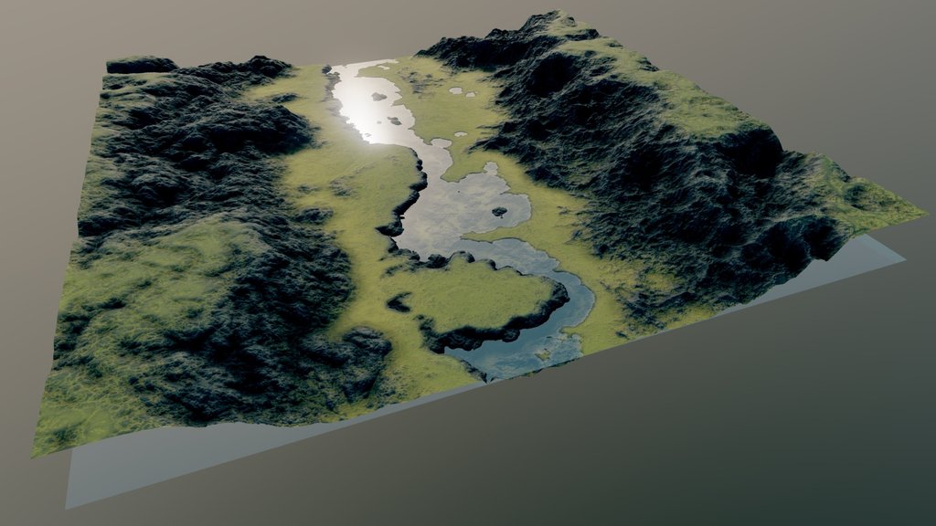 Terrain - A 3D model collection by mindscape3d - Sketchfab