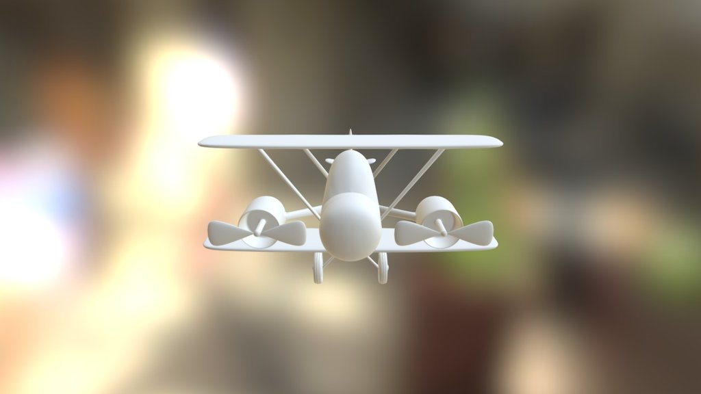 Cartoon Plane - Download Free 3D model by ThunderBoyBob [826d196 ...