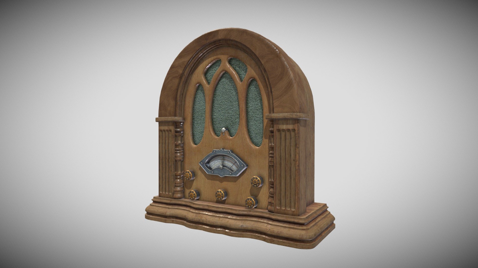 Radio - Rudio - Buy Royalty Free 3D model by Francesco Coldesina ...