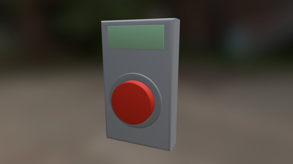 Button - 3D model by Benne (@knugen) [826eaf6] - Sketchfab