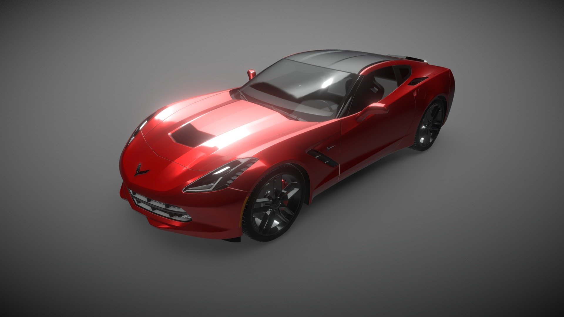 Chevrolet Corvette Stingray C7 - Download Free 3D model by Arion ...