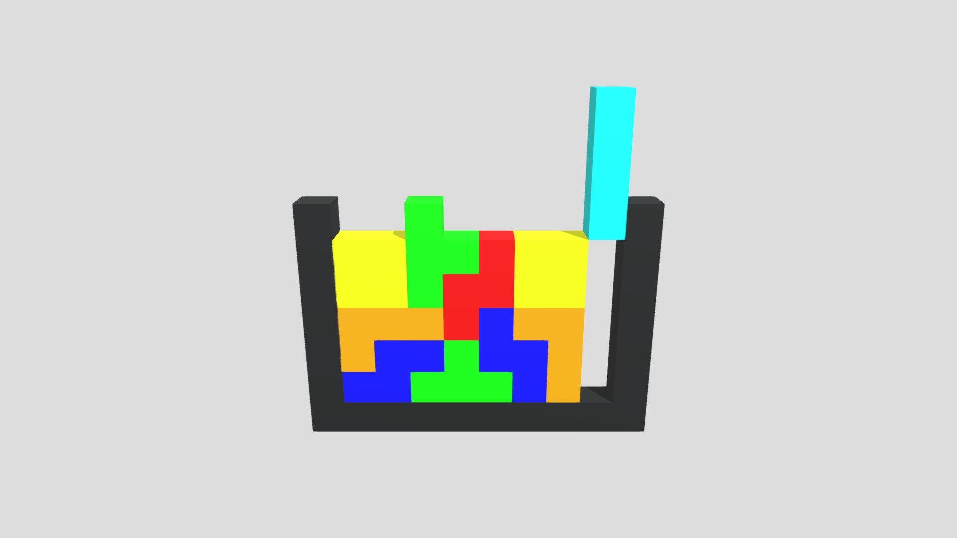 Tetris - Download Free 3D model by thatsmeannav [8271788] - Sketchfab