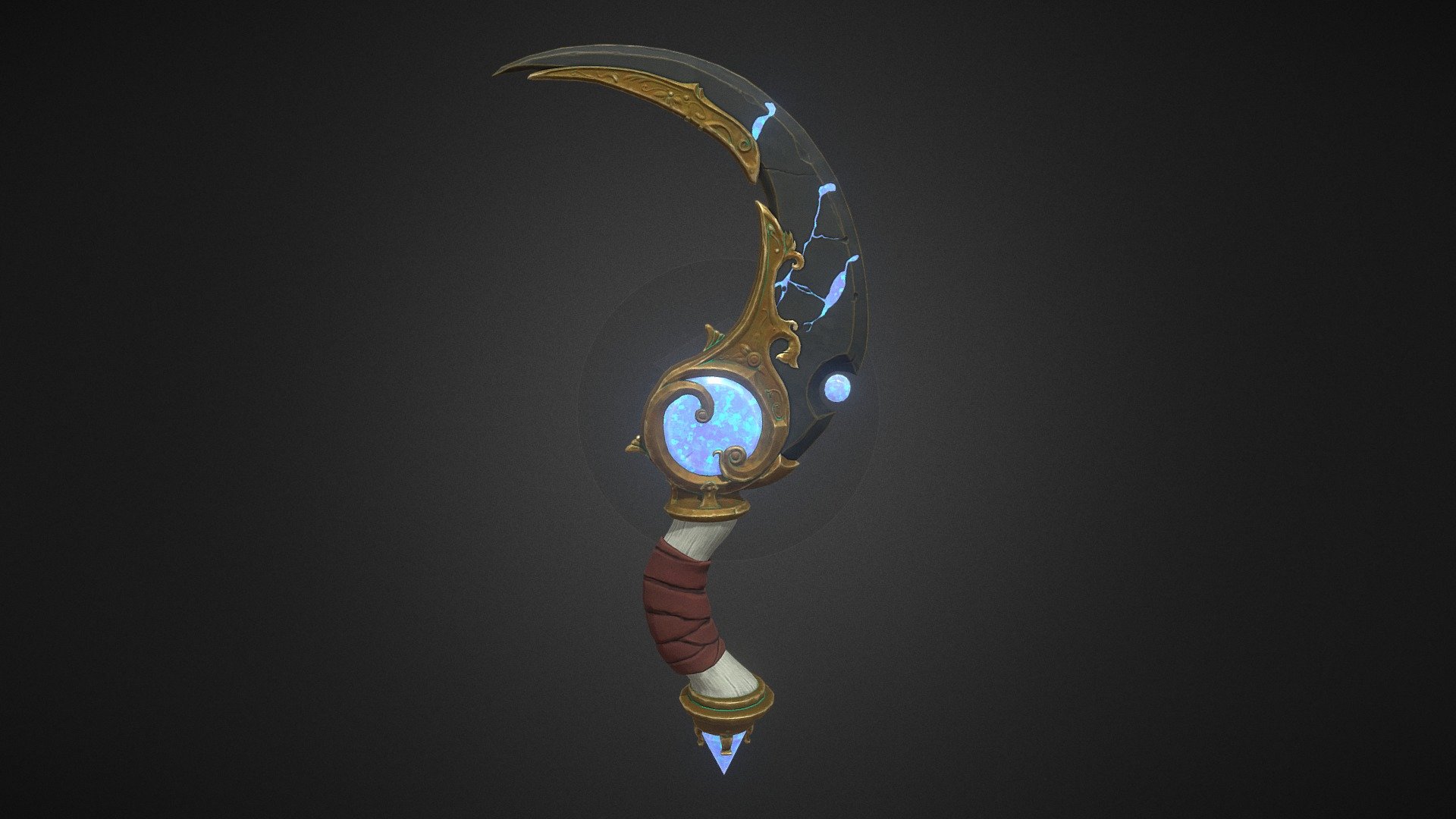 Stylized Blade - Blade of the Astral Gardener - 3D model by Ian_IL ...