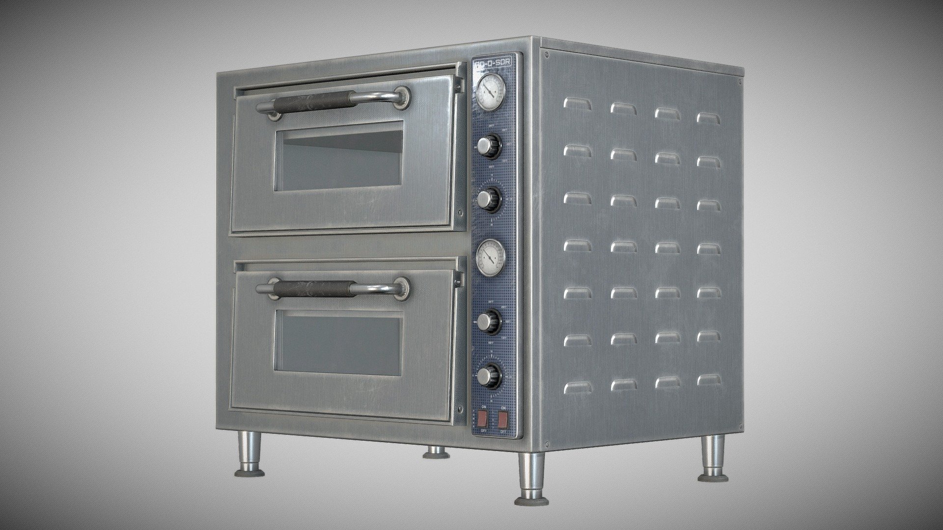 Industrial Pizza Oven - Buy Royalty Free 3D model by PixelPress [8272036] - Sketchfab Store