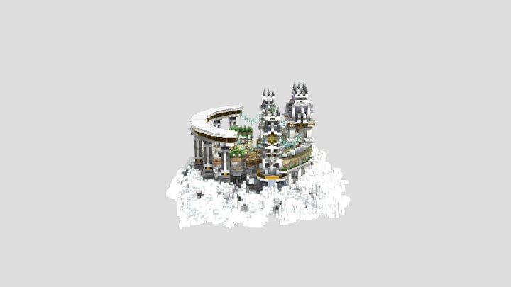 Minecraft-builds 3D models - Sketchfab