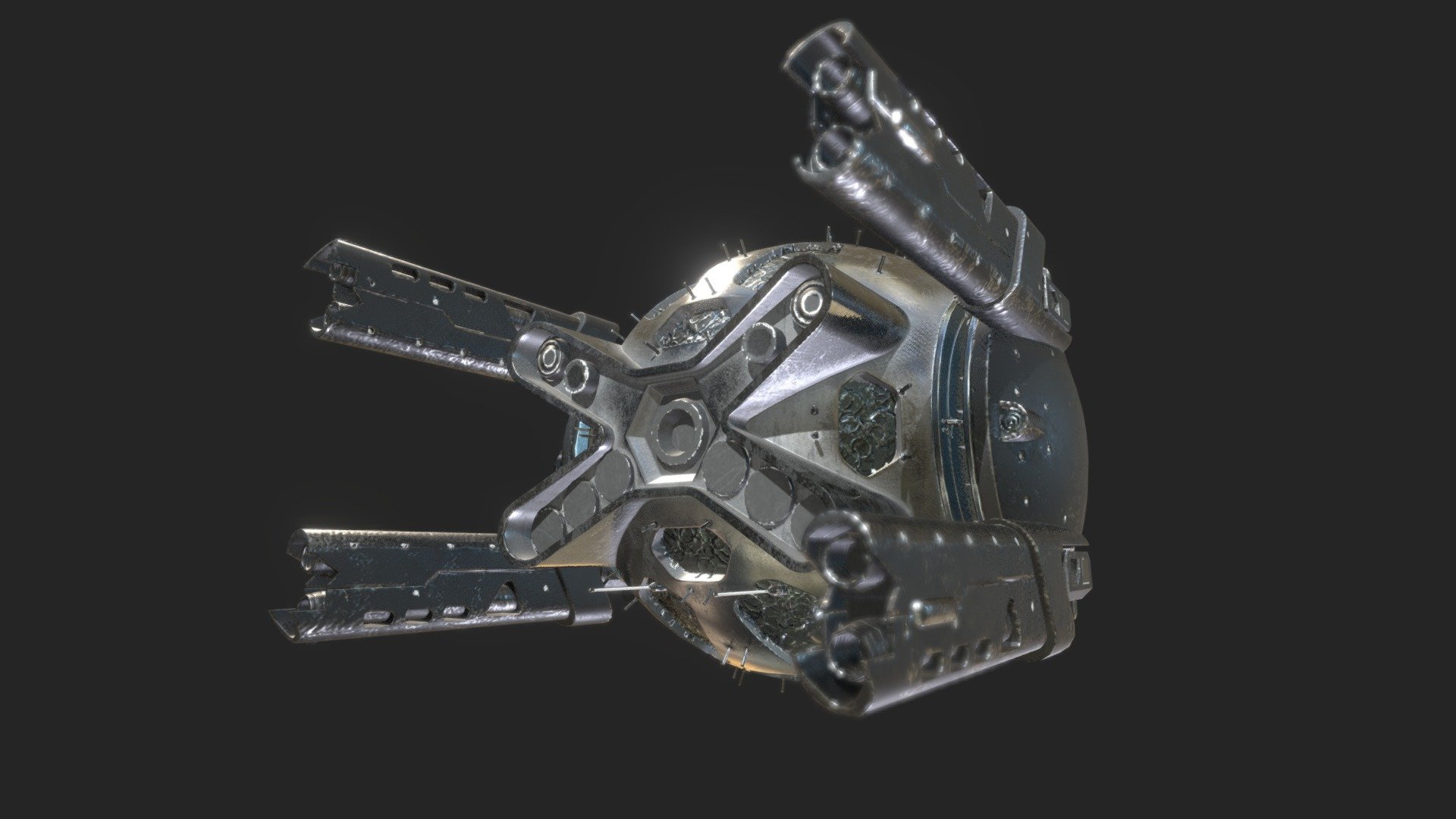 Drone 01 - 3D model by vanyok [8272cb1] - Sketchfab