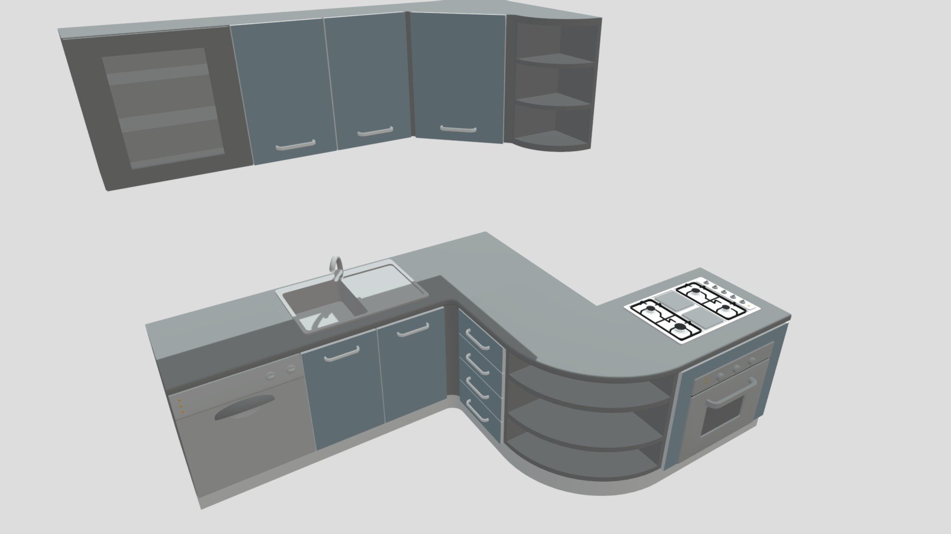 Kitchen Example 7 - 3D model by FD-paffie [8274981] - Sketchfab