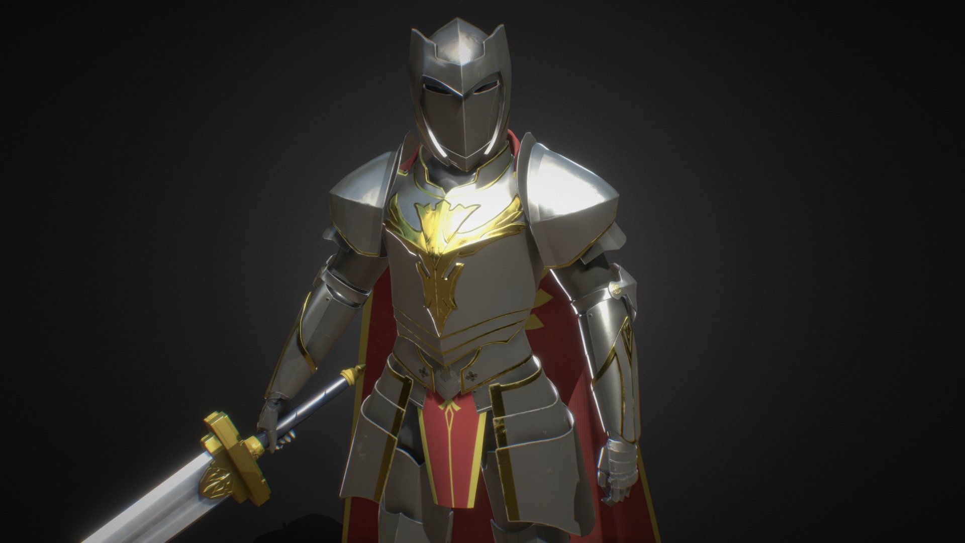 Royal knight - 3D model by Loch02A (@earth02a) [8277ced] - Sketchfab