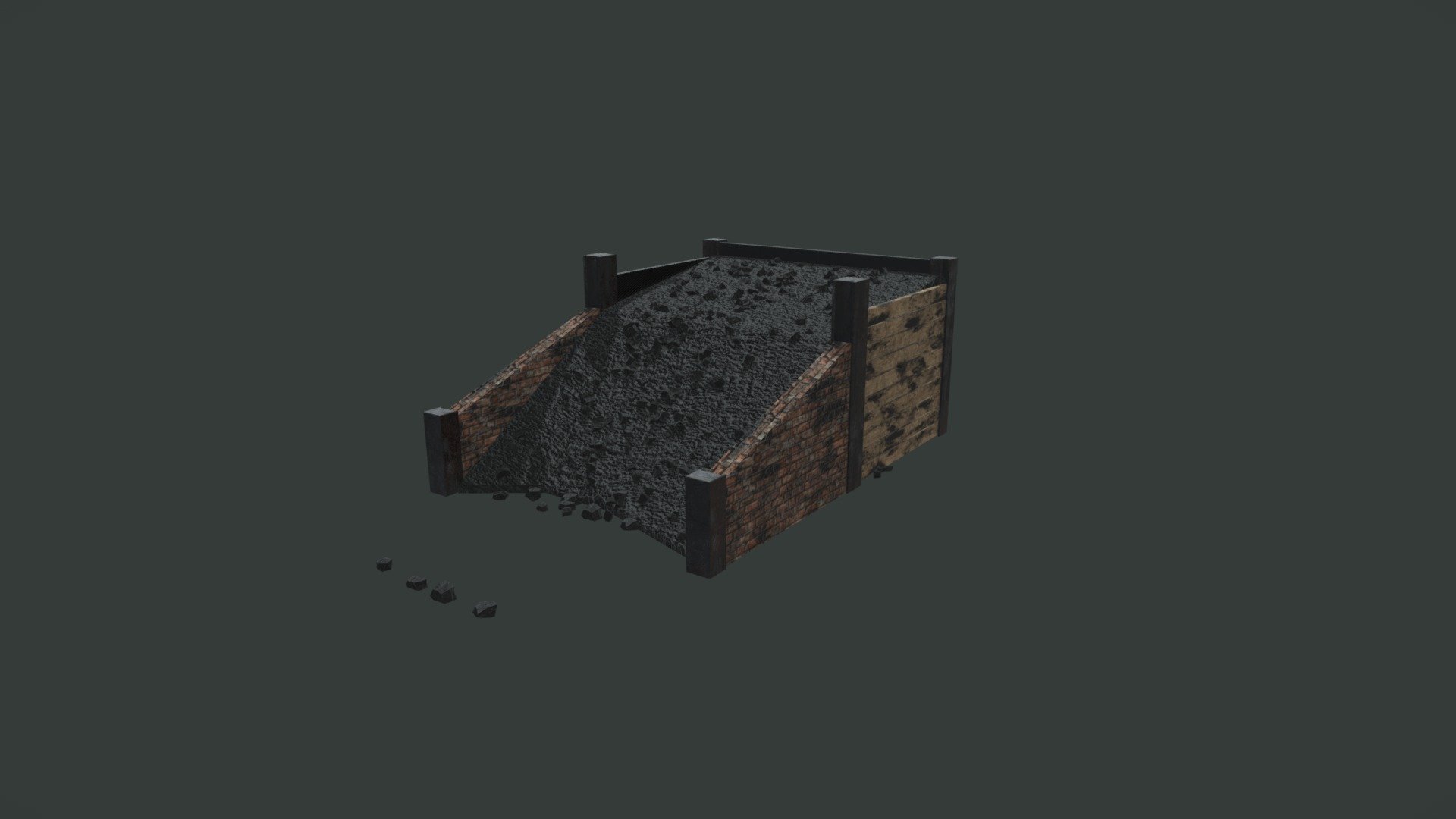Coal deposit - Download Free 3D model by patspet [8277f3d] - Sketchfab
