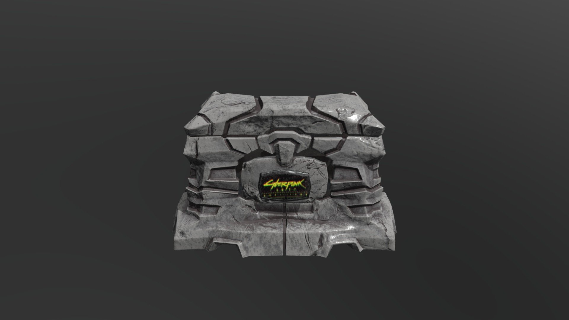 Cyberpunk Style Chest - Download Free 3D model by Belsbury [8278126 ...