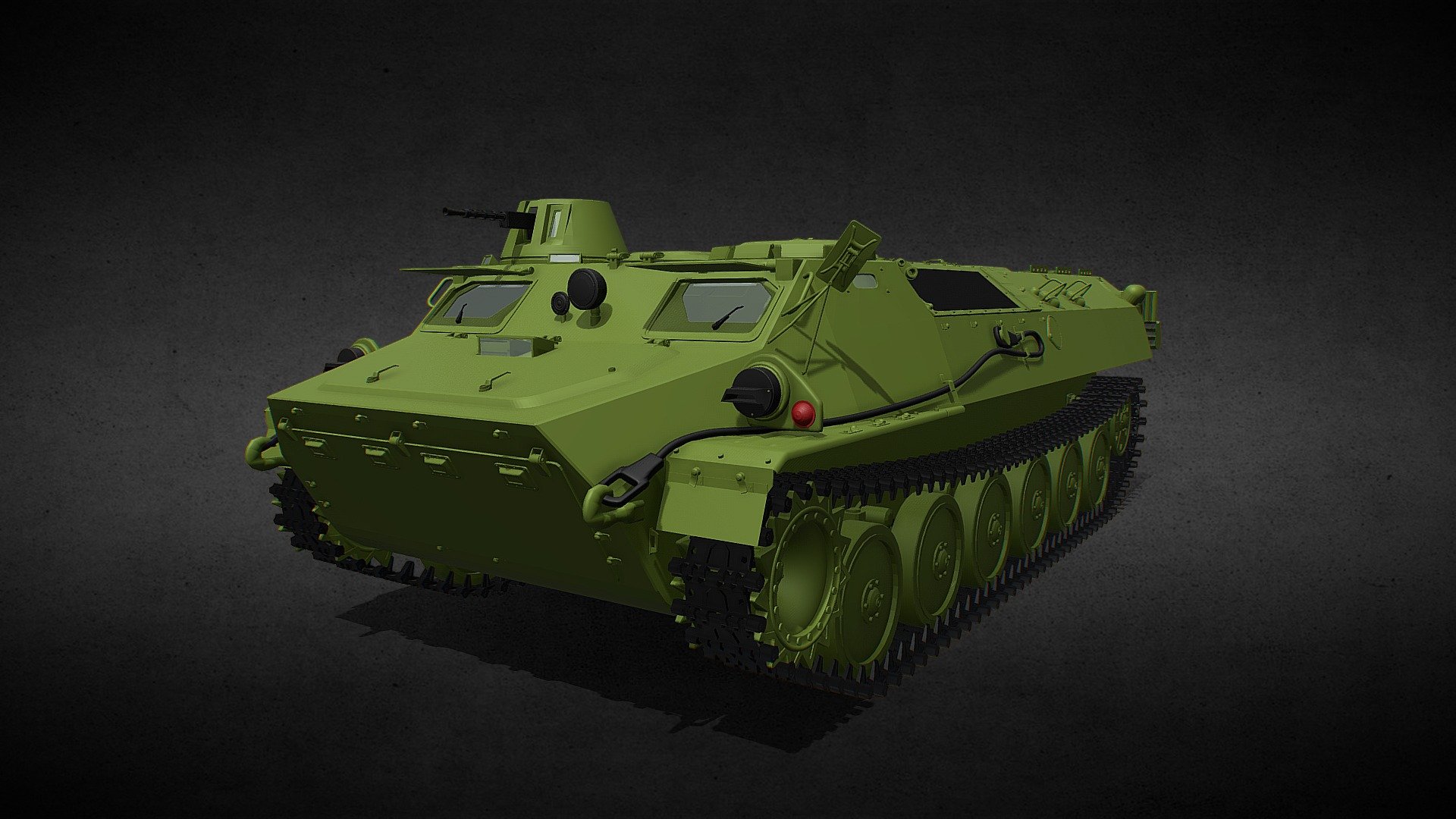 BTR MT LB - Download Free 3D model by ivandzhoccer [827a1f3] - Sketchfab