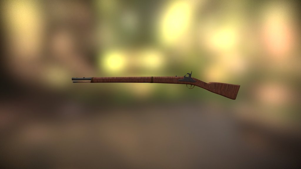 M1841 Mississippi rifle - 3D model by EJSandberg (@irishsandberg ...