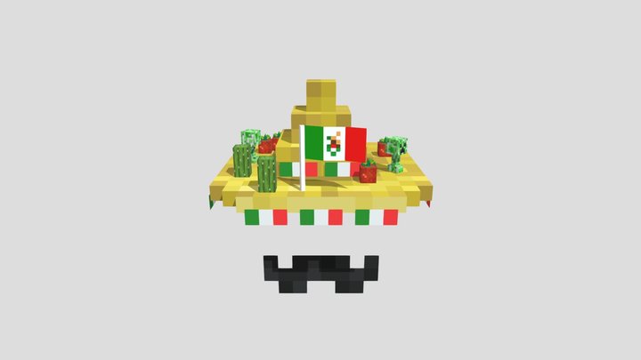 Hat-mexican 3D models - Sketchfab