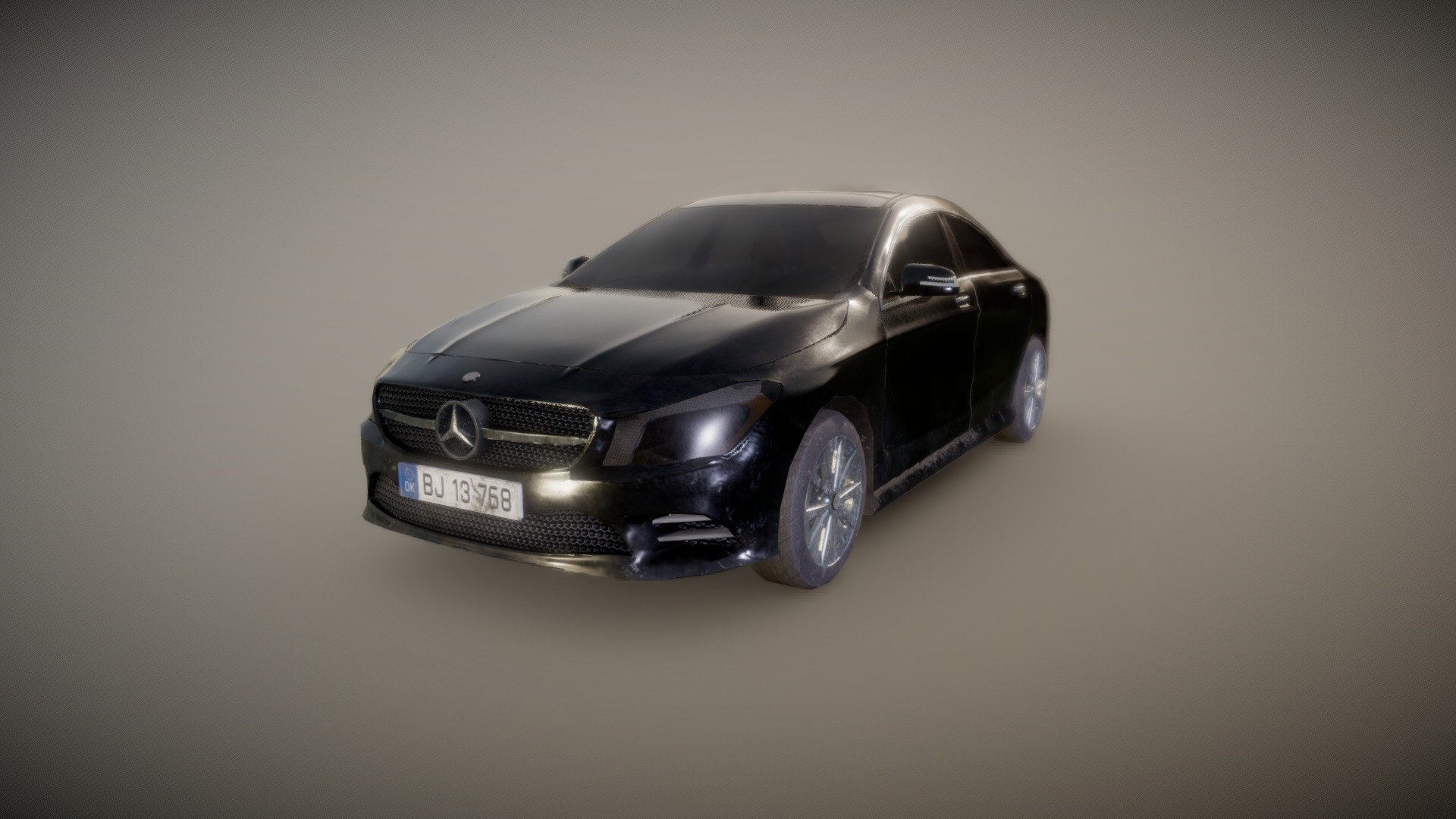 Mercedes CLA - 3D model by Brennen Caron (@carbrenn) [827c990] - Sketchfab
