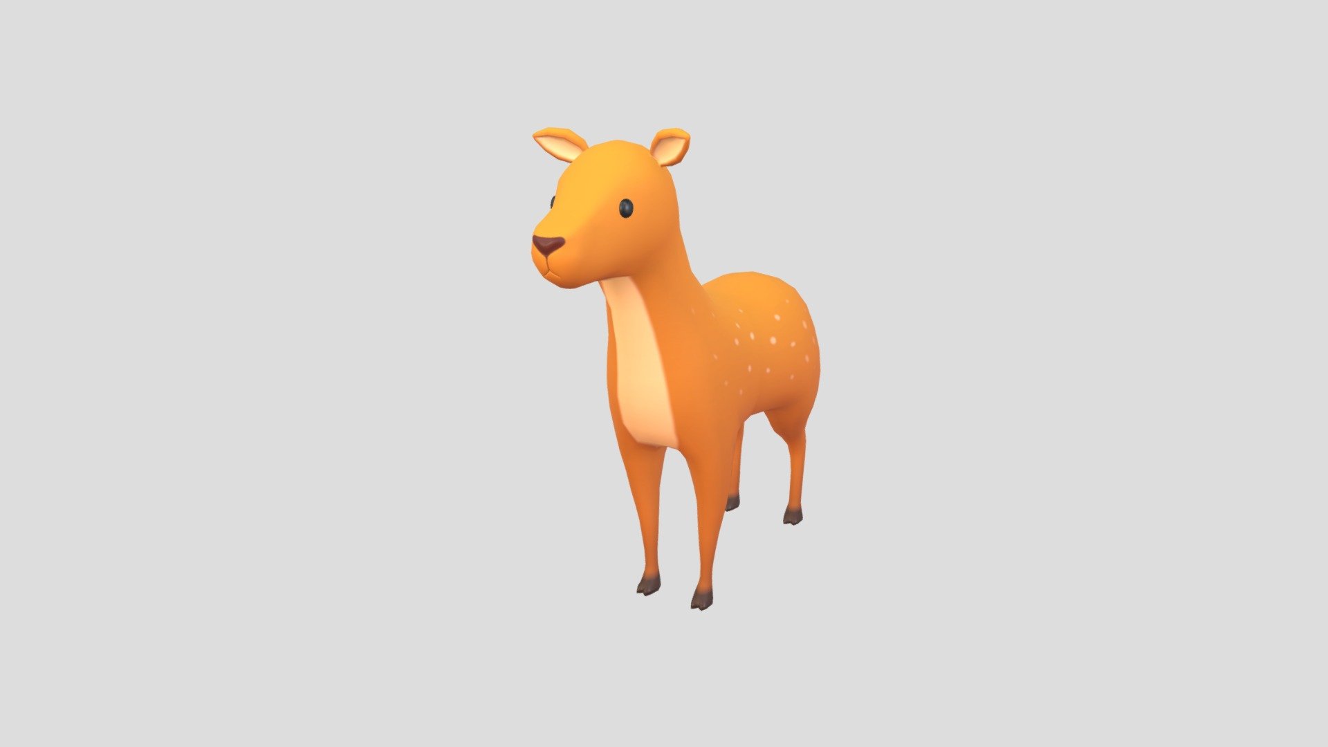 Cartoon Doe - Buy Royalty Free 3D model by bariacg [827cc5e ...