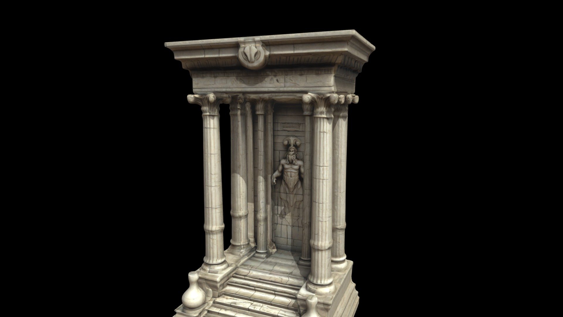 Temple of Apollo - Download Free 3D model by Trident.AI [827d95b ...
