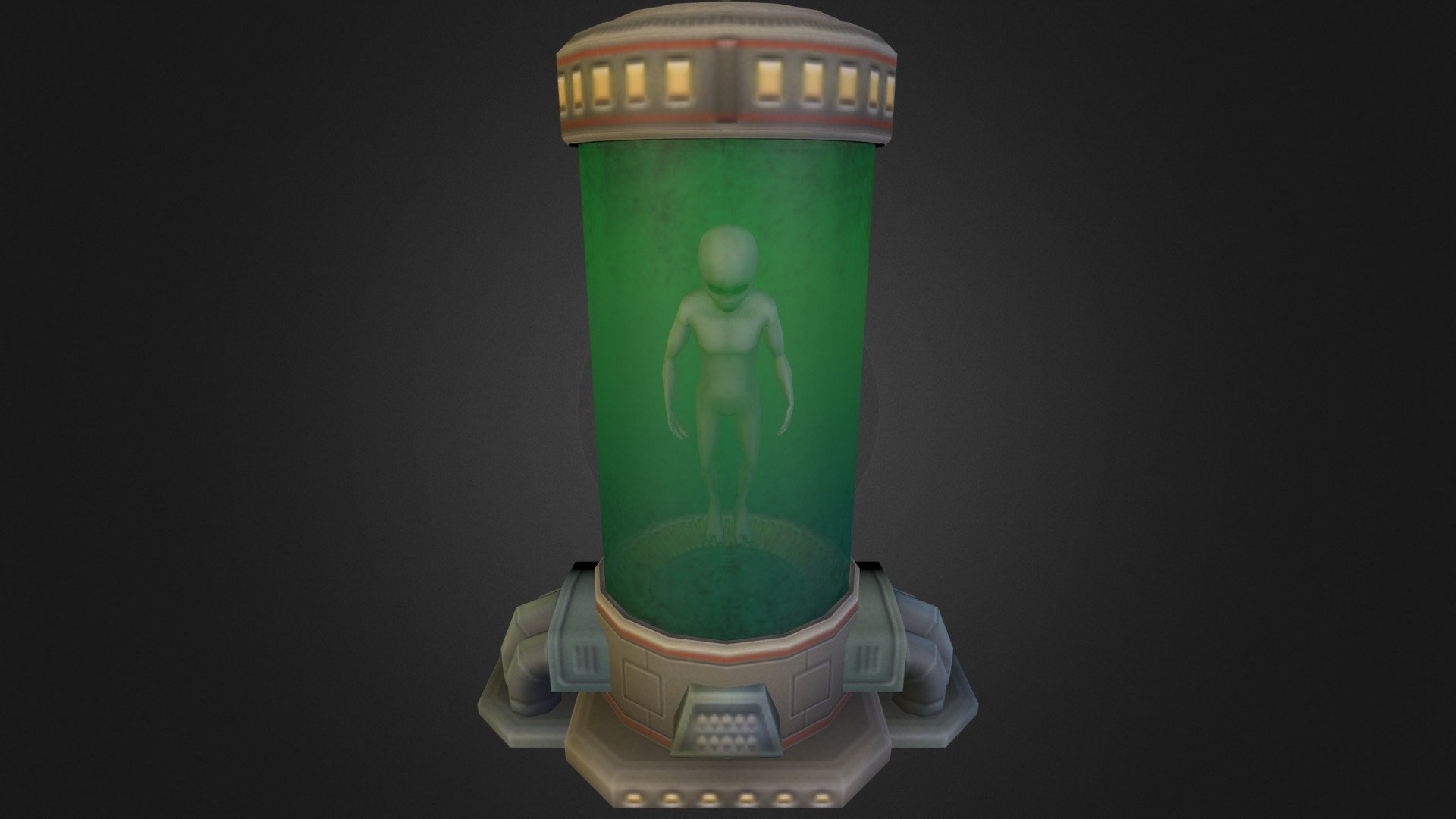 Alien Containment - 3D model by ufo.mesh [827e626] - Sketchfab