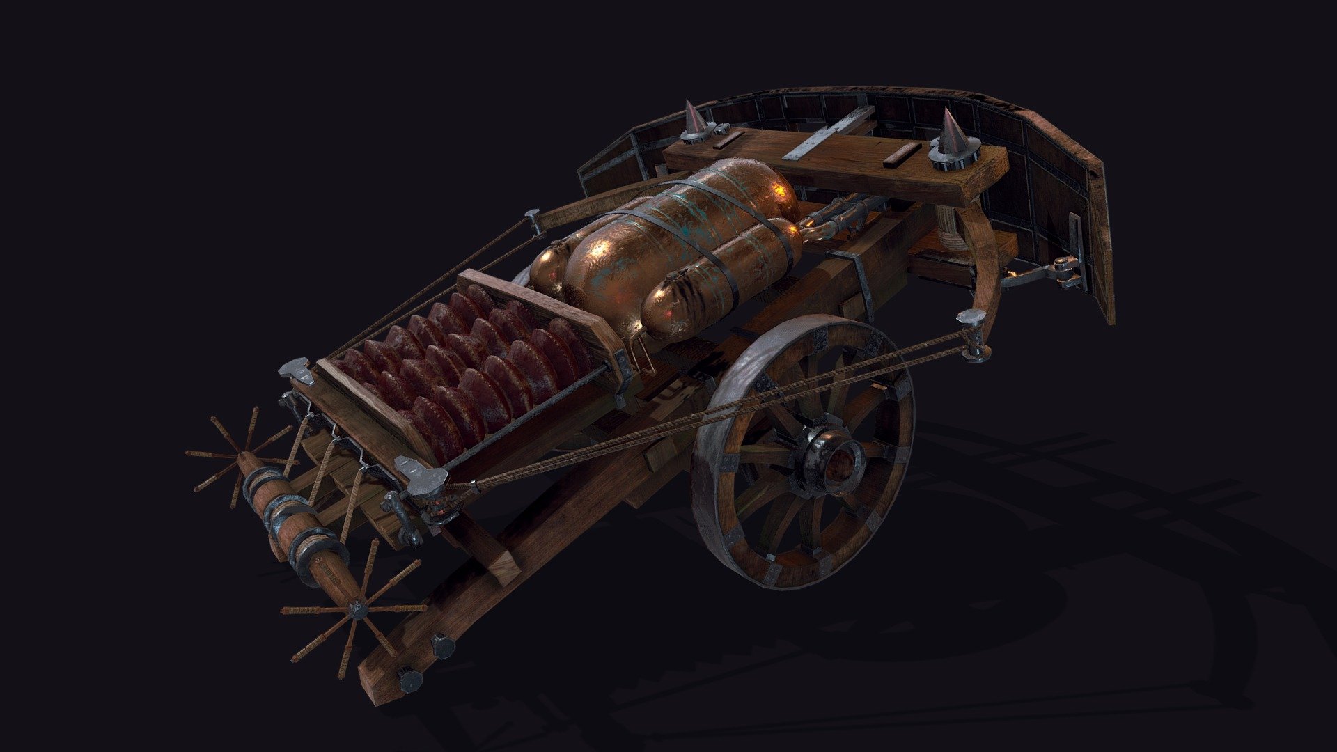 Ballista flamethrower - 3D model by Vladimir Piskarev (@2design.vip2 ...