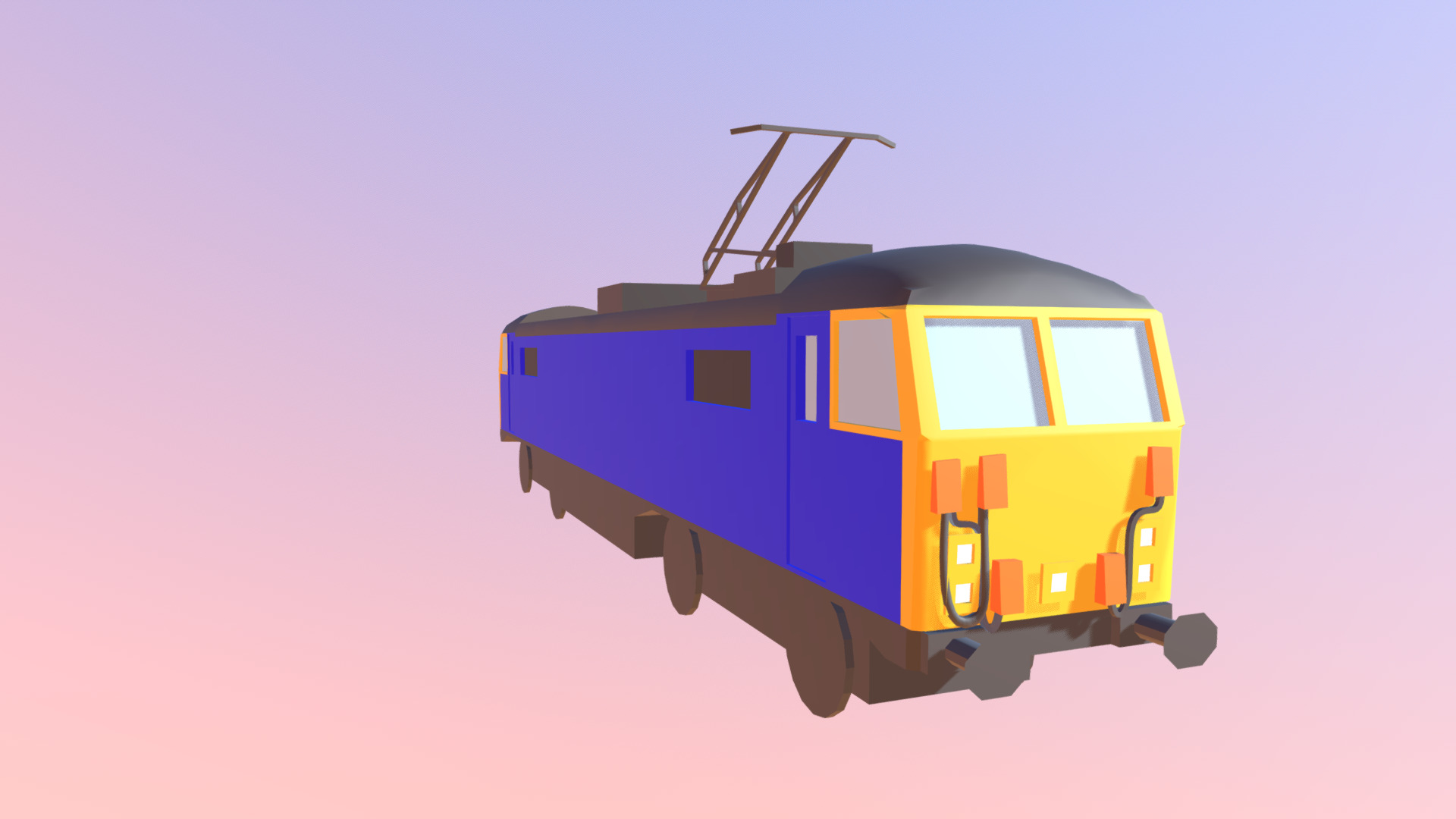 British Rail Class 87 - 3D model by alexdawn [82823c8] - Sketchfab