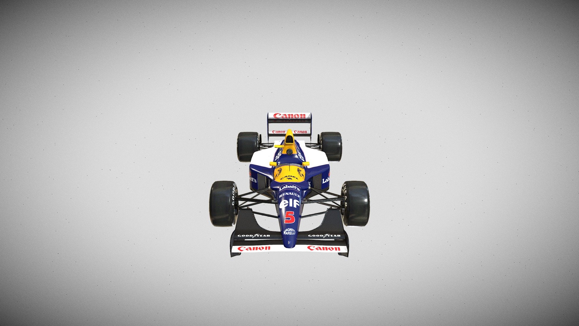 Williams FW14B - Download Free 3D model by asdasfwefsfwsef ...