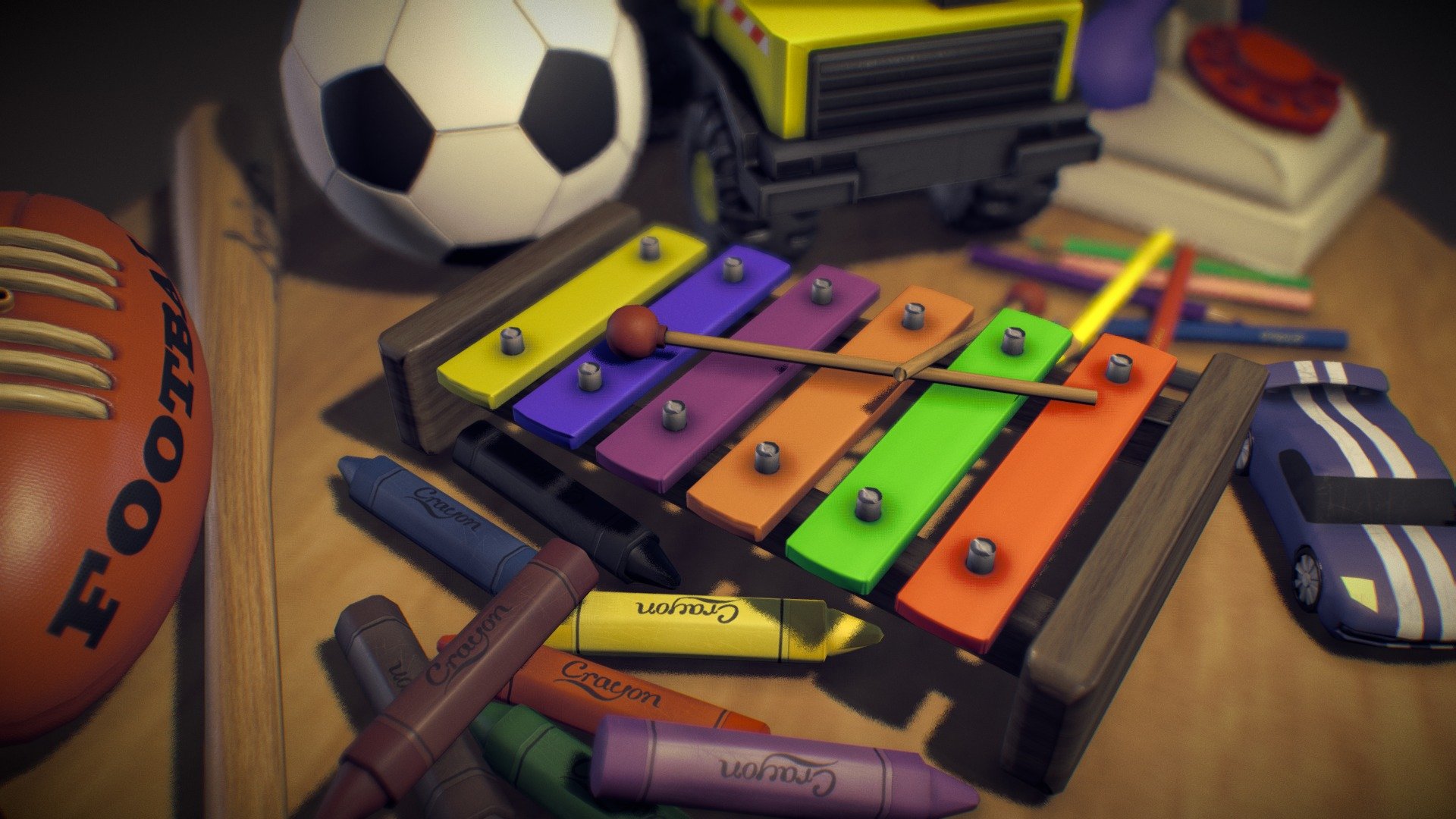 Children's Toys - 3D model by Logan McGuire (@LoganMac) [8282e53 ...
