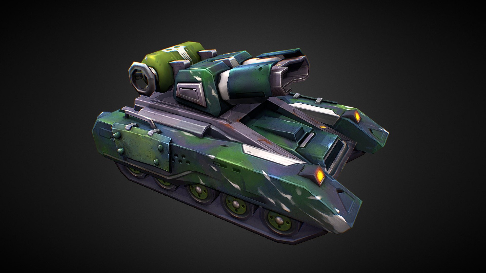 Tank 007 Skin 02 - 3D model by Vlad Ovoy (@mitrilsh9) [82842fd] - Sketchfab
