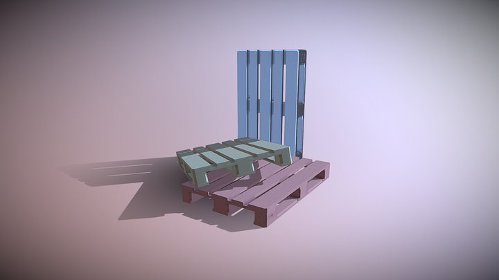 Eur-pallet 3D models - Sketchfab