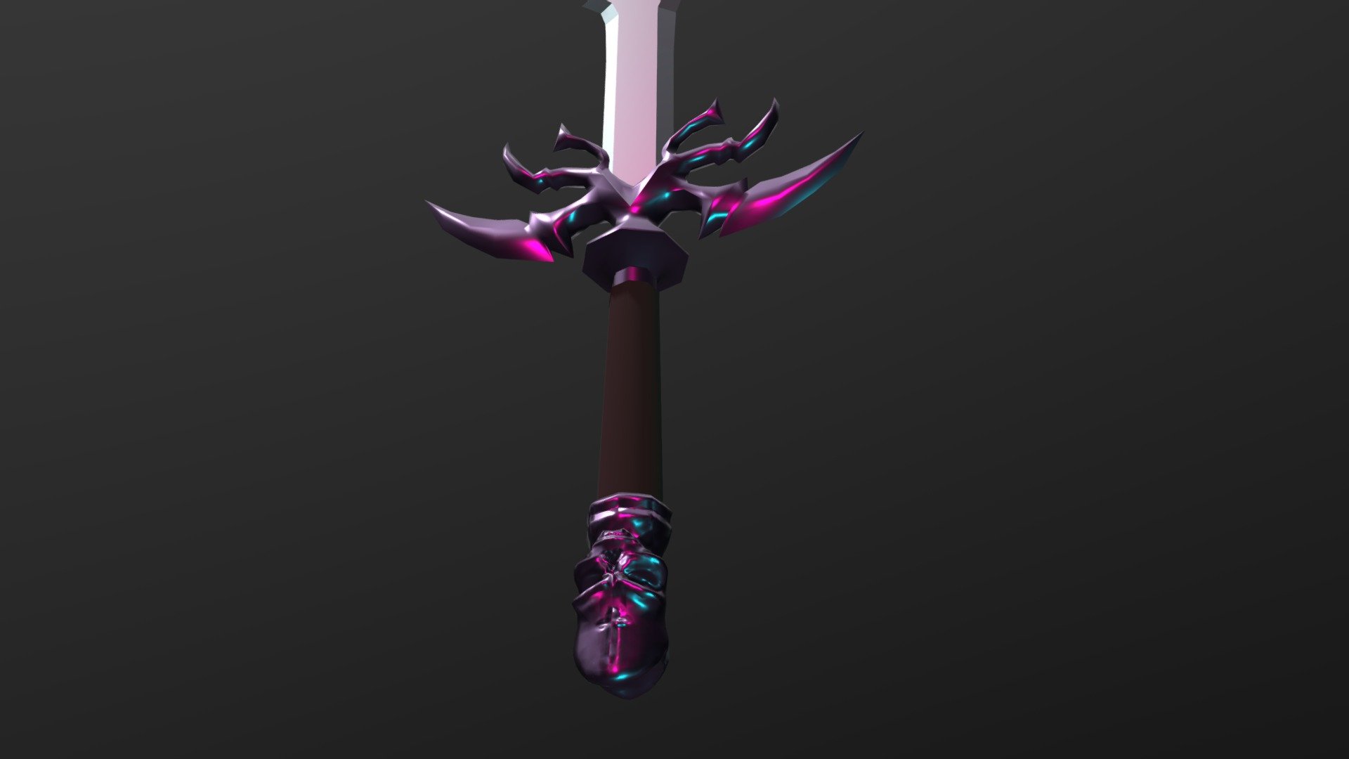 Fantasy skull sword - Download Free 3D model by Maxi (@dj-depressive ...