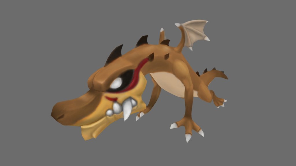 161007_Angry Dragon - 3D model by Lucis Luan Ngo (@luanngo) [8287d16 ...