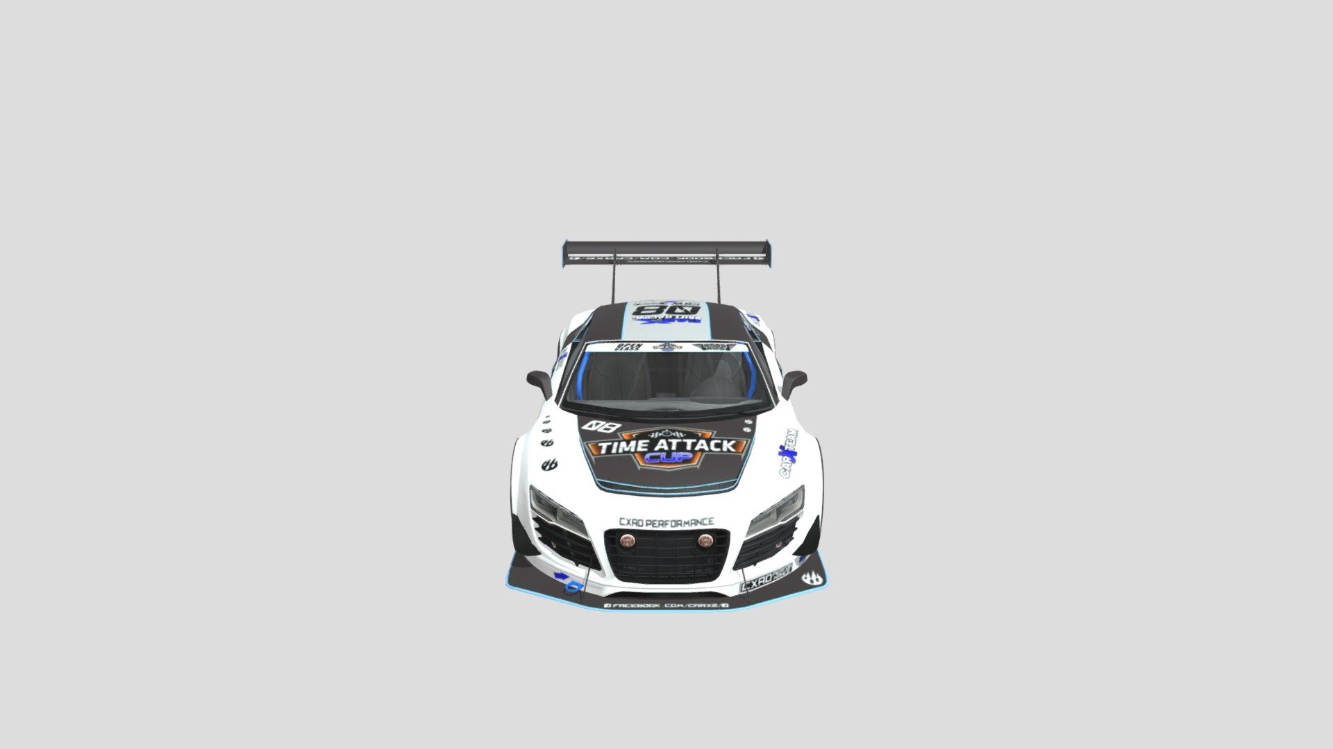 Audi R8 LMS Ultra Time Attack CARX - Download Free 3D model by ...