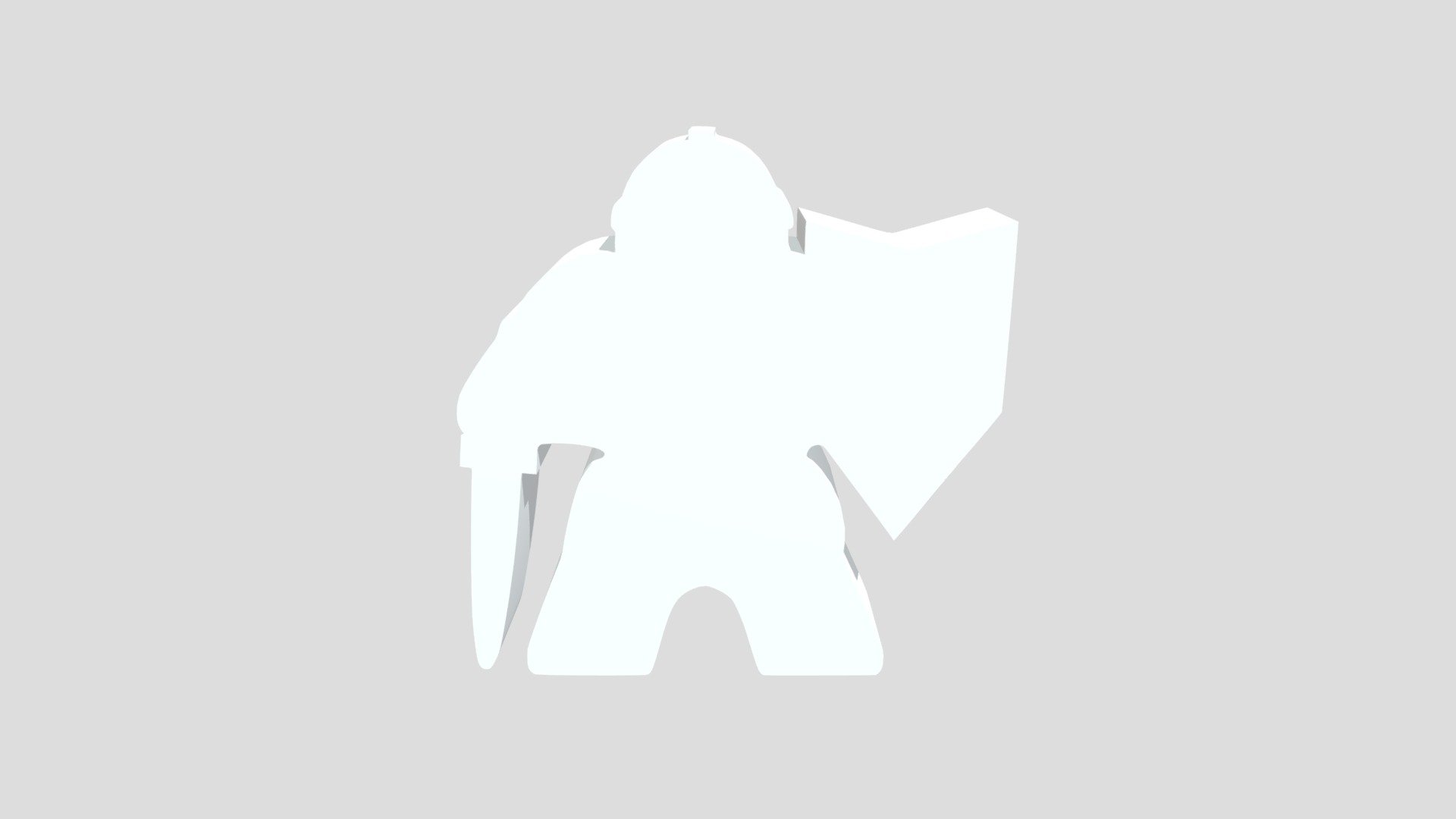 Fighter Meeple - Download Free 3D model by np-dev [828a7b2] - Sketchfab