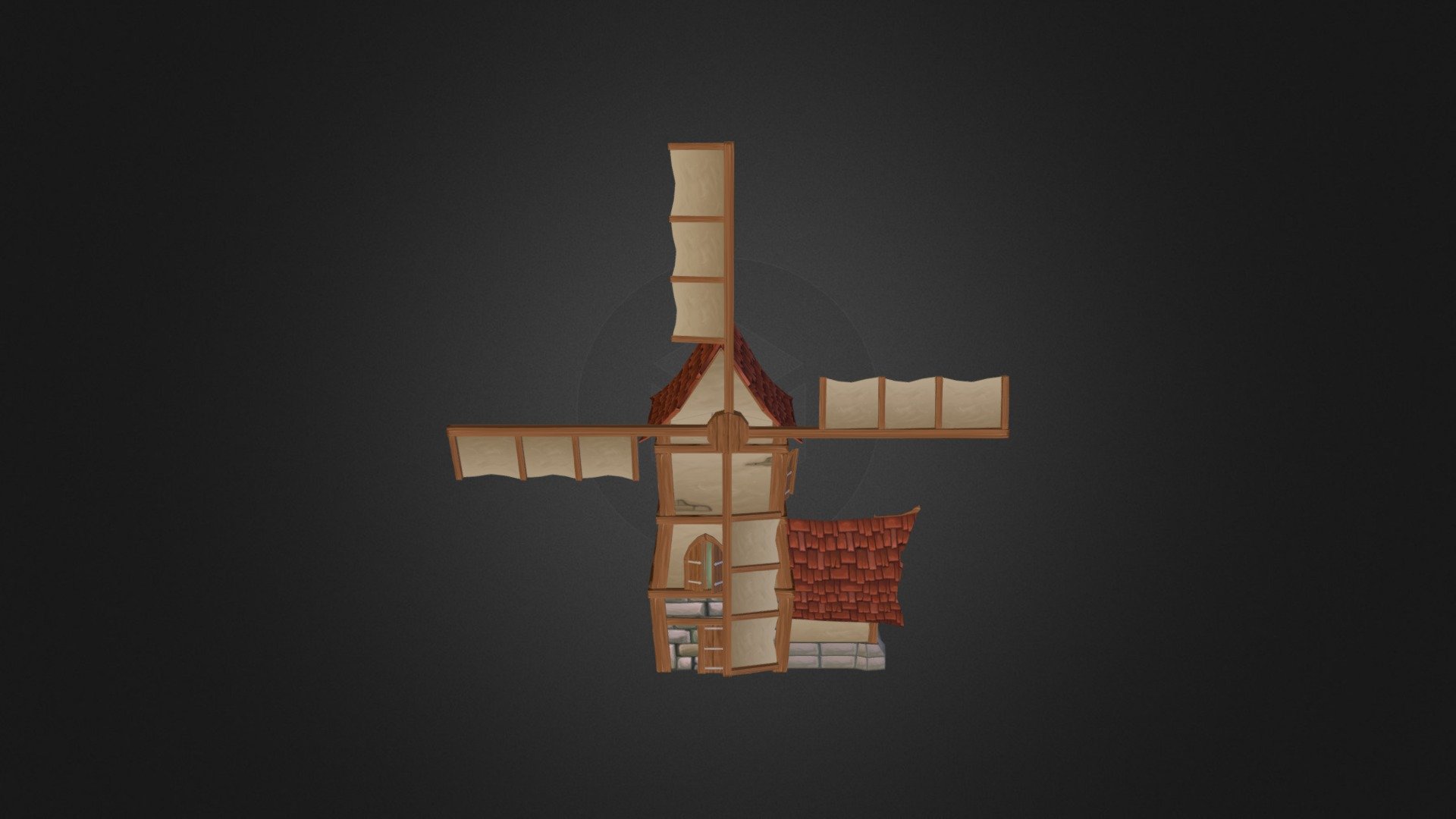 Windmill test - 3D model by Thomas (@soulleech) [828bb92] - Sketchfab