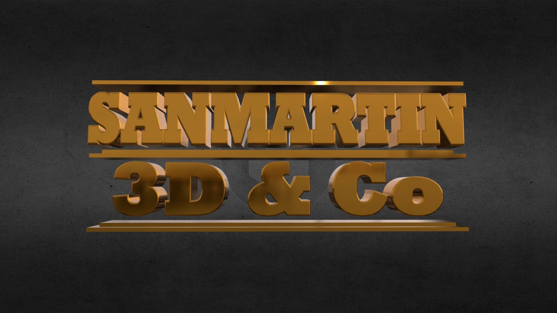 Logo Test - 3D model by RSanmartin (@r.sanmartin) [828be77] - Sketchfab