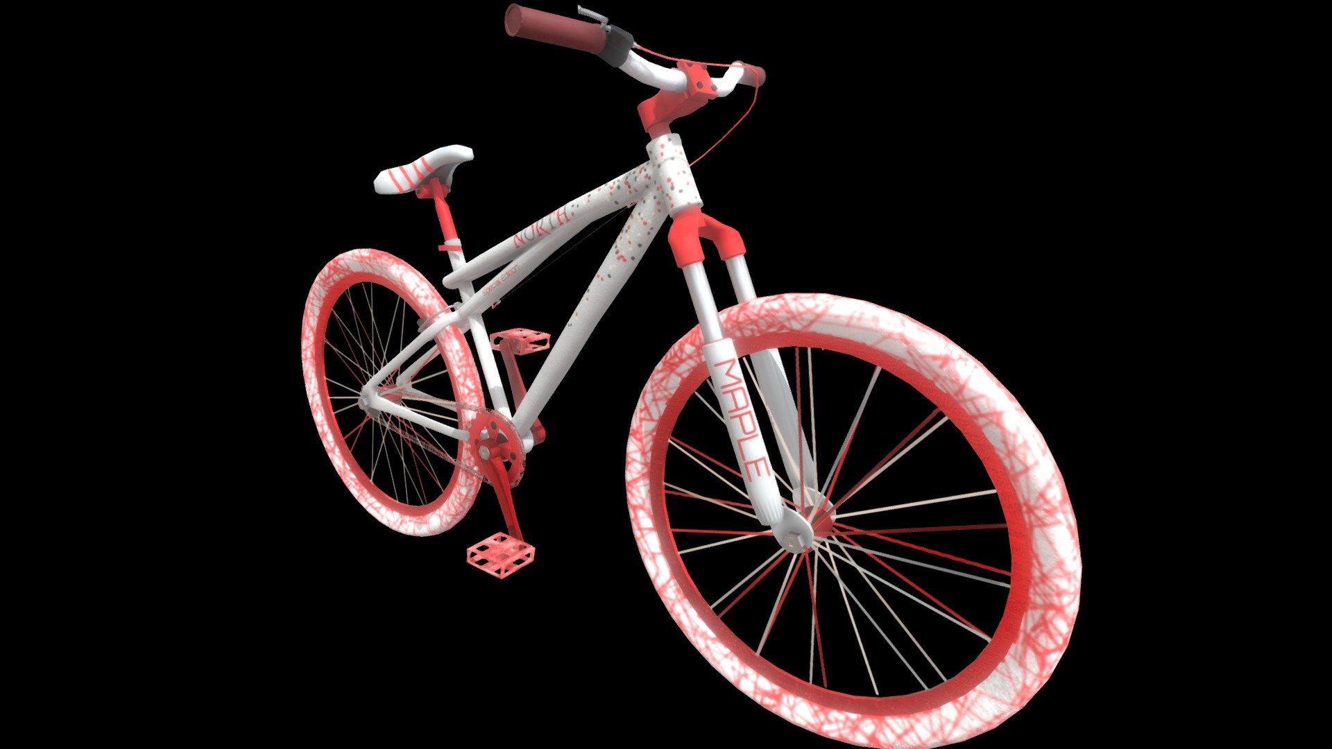 Custom Streetstyle Bike - NORTH - 3D model by Smokahontas [828c44a ...
