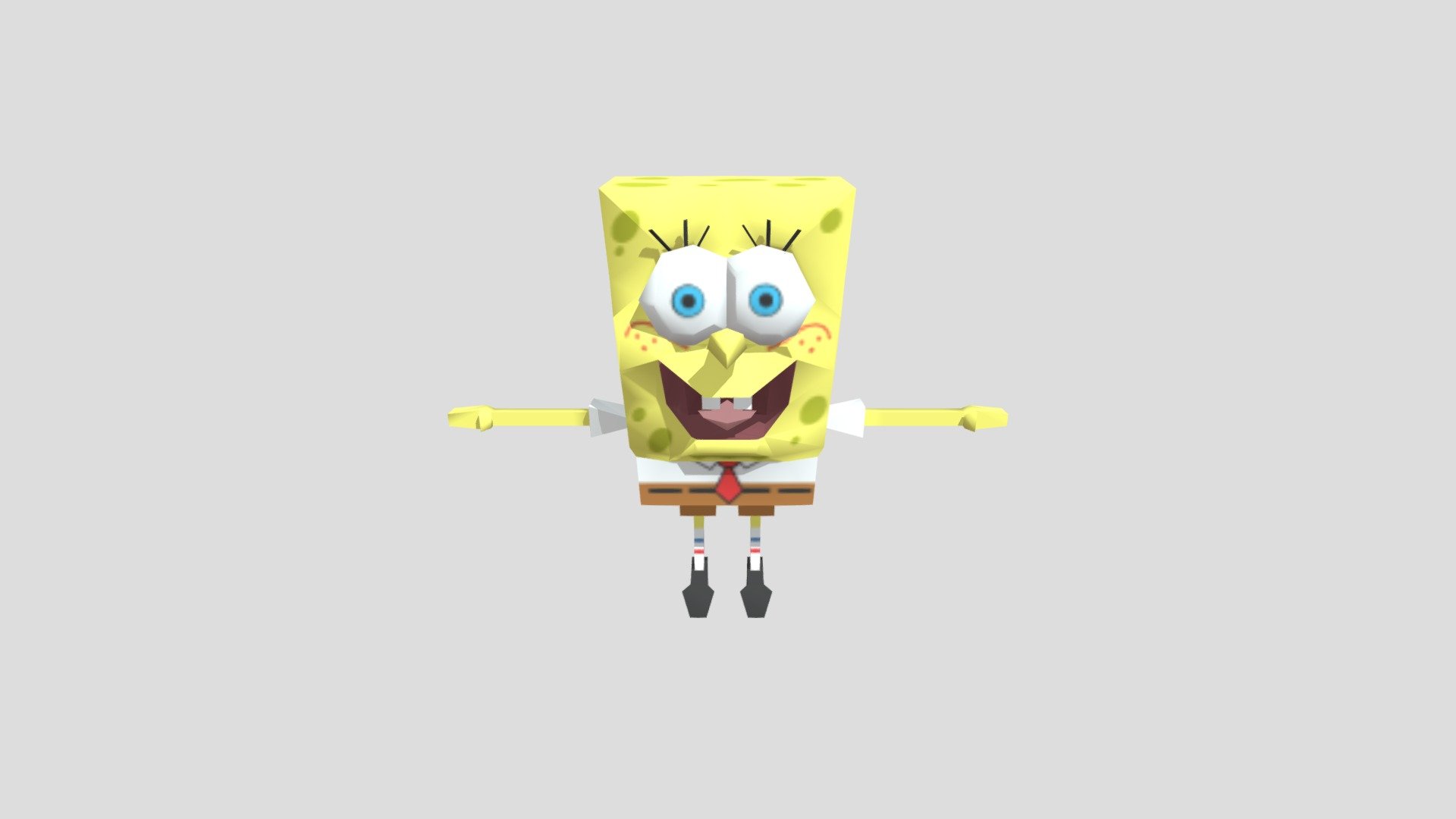 PC Computer - SpongeBob SquarePants 3D Obstacle - Download Free 3D ...