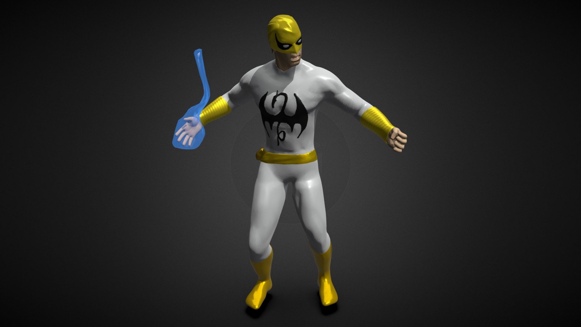 Iron Fist - Buy Royalty Free 3D model by El Blood (@elblood21) [828d3da ...