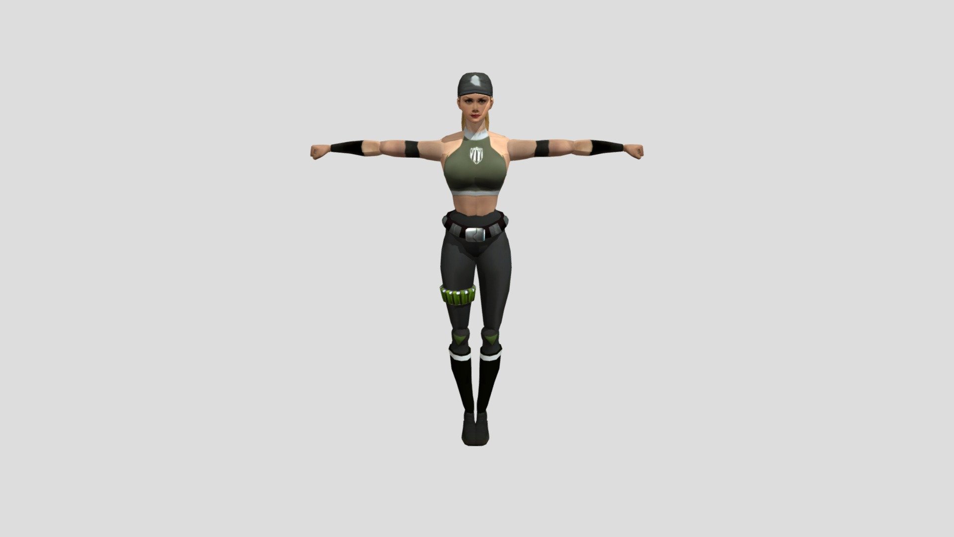 Sonya Blade - Download Free 3D model by derrick2 [828ec6b] - Sketchfab