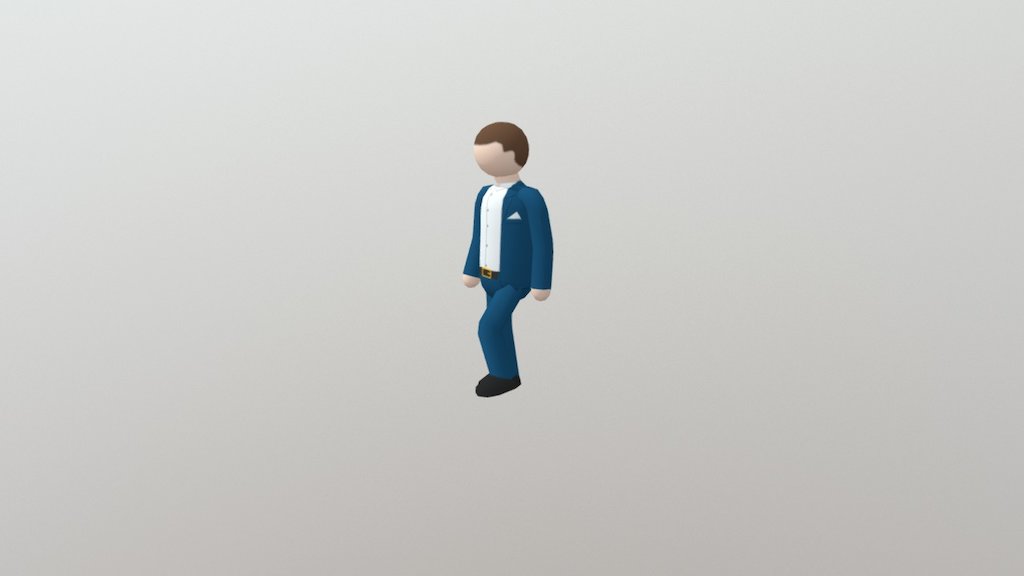 Man01 Anim Walk3 - 3D model by Navad [828f542] - Sketchfab