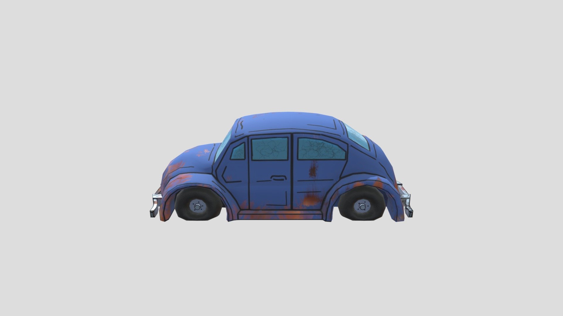 VW Bug - 3D model by SethOrr [828fa0a] - Sketchfab
